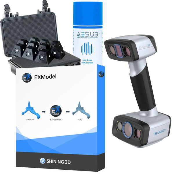 EinScan HX Reverse Engineering Design Bundle – Vision Miner