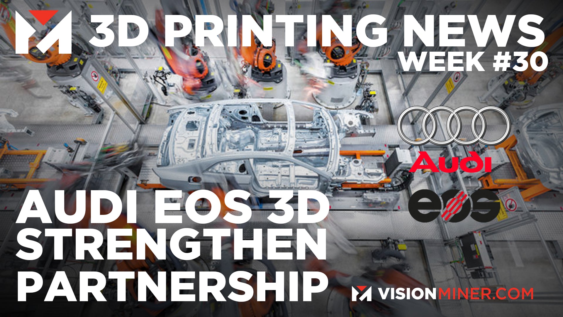 3D Printed Car Parts with Audi and EOS Metal 3D Printing Partnership ...
