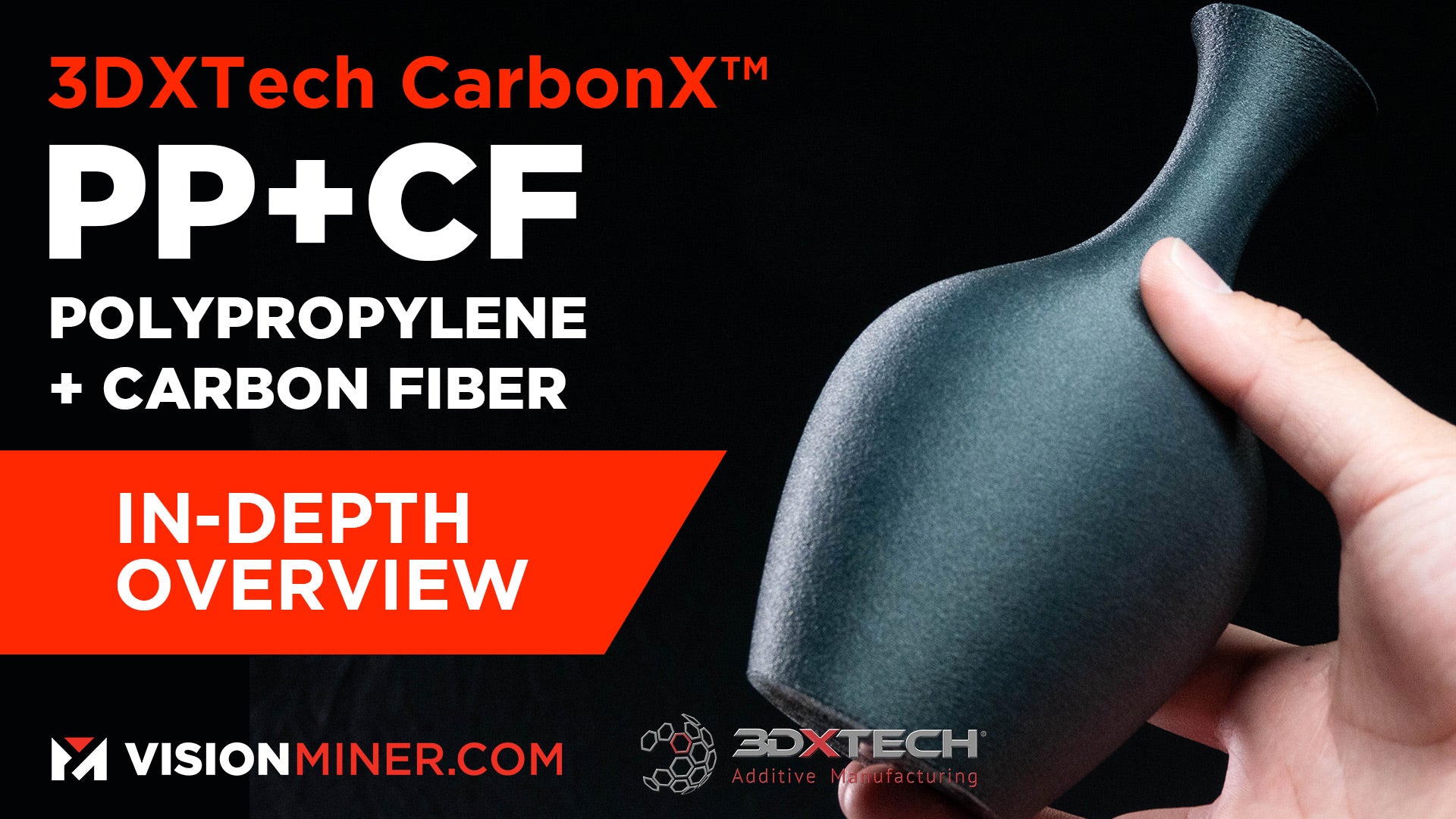 CarbonX PPCF Filament, Polypropylene + Carbon Fiber 3D Printing Filame ...