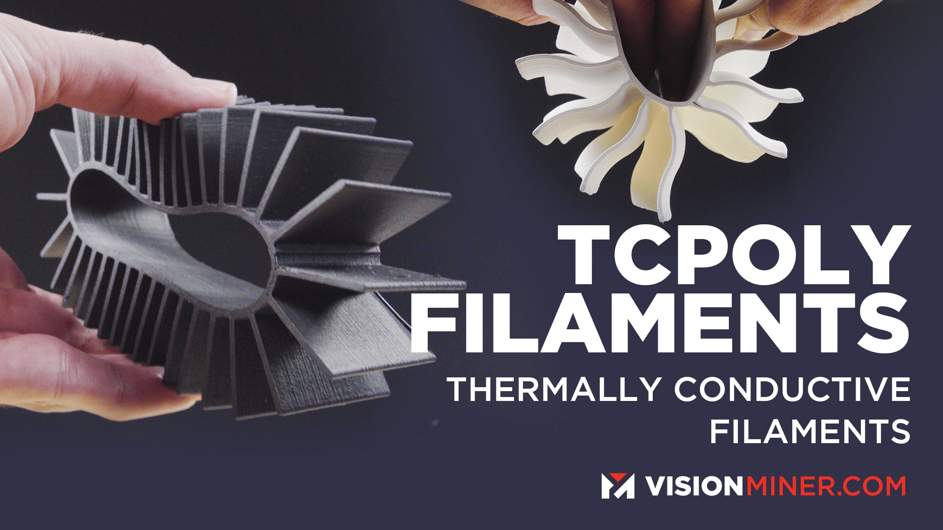 TCPoly ICE 9 Flex - Thermally Conductive Flexible 3D Printing Filament ...