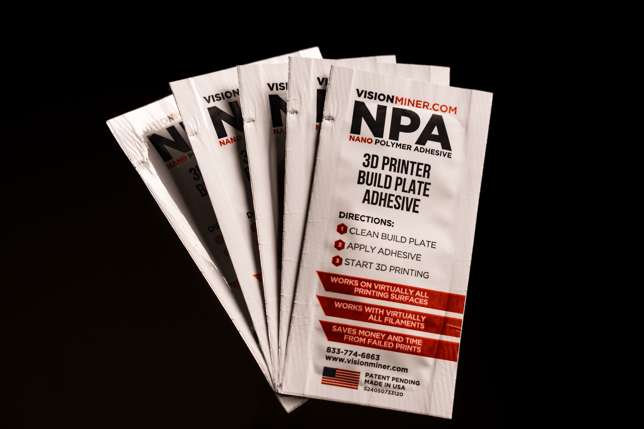 Nano Polymer Adhesive - 5x Sample Packets – Vision Miner